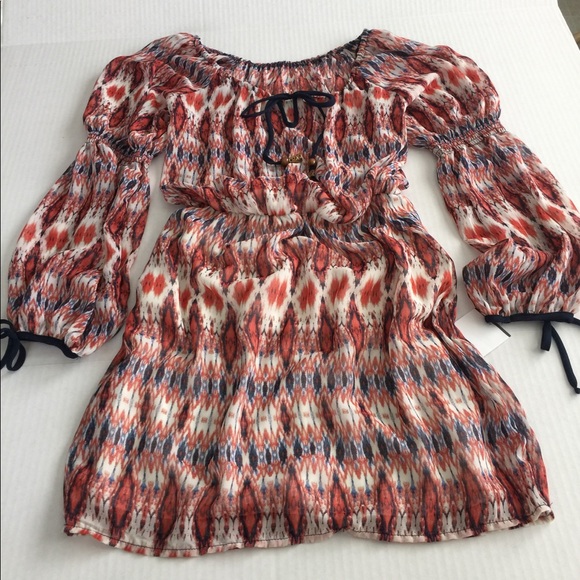 Dresses | Nwtboho Dress Lined Sz S Rustnavycrm | Poshmark